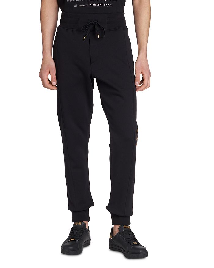 Versace Jeans Couture Versace Jenas Couture High Waist Logo Sweatpants ...