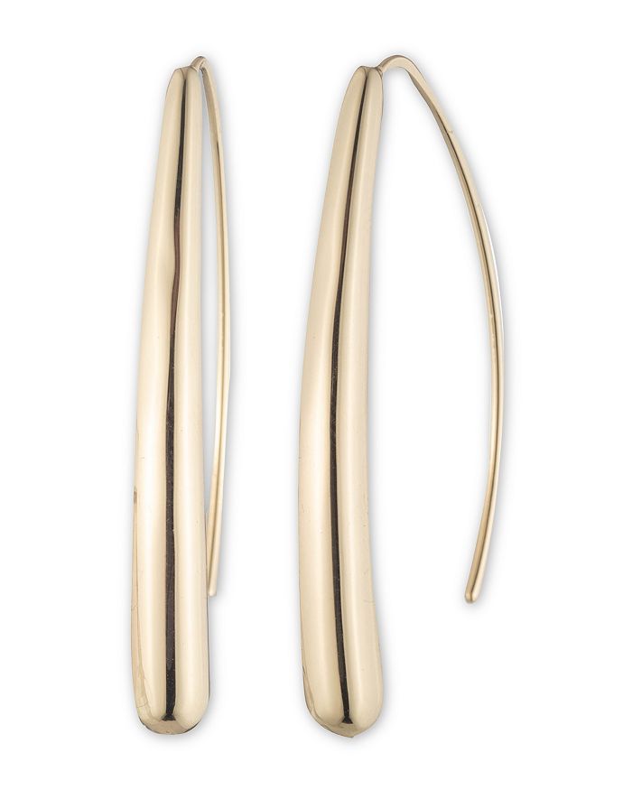 Ralph Lauren Sculptural Threader Earrings in Gold Tone | Bloomingdale's