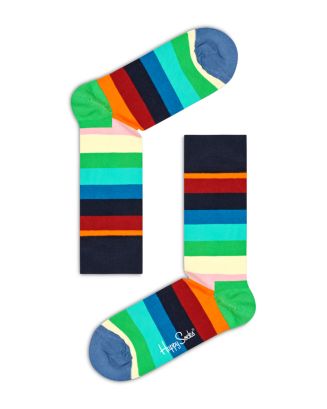 Happy Socks Stripe Crew Socks | Bloomingdale's