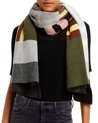 Echo Patched Blocks Wrap | Bloomingdale's