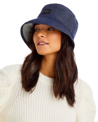 rag & bone Addison Denim Bucket Hat | Bloomingdale's