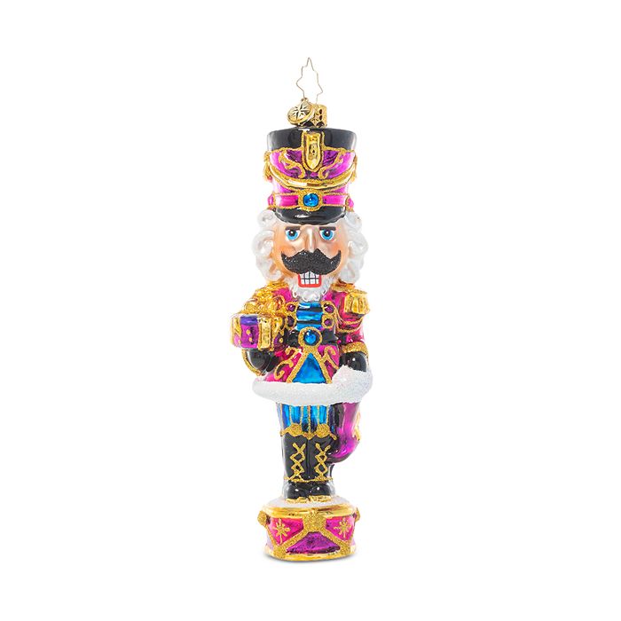 Christopher Radko Cracking Command Nutcracker Ornament | Bloomingdale's