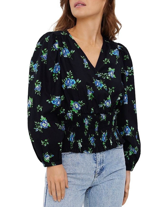 Vero Moda Bella Sanna Smocked Top | Bloomingdale's Vero Moda Bella Sanna Smocked Top | Bloomingdale's