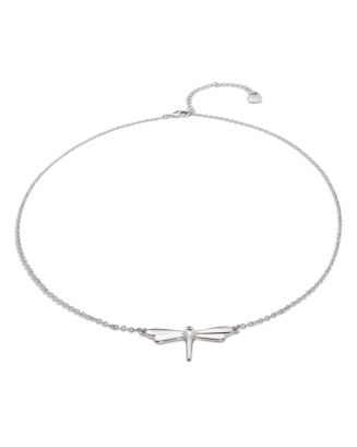 Uno de 50 Fortune Dragonfly Pendant Necklace in Sterling Silver, 25"-27 ...