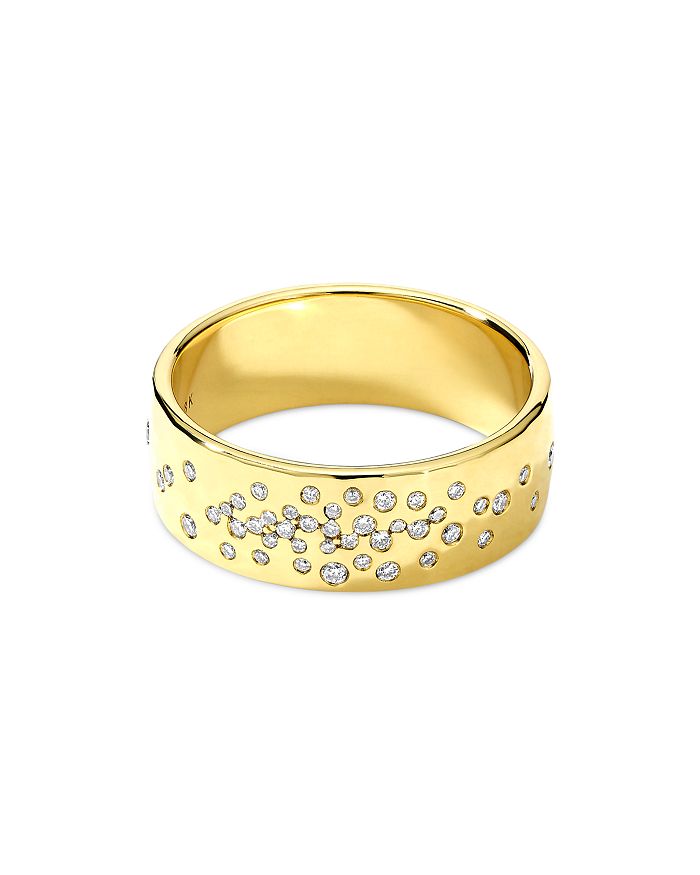 IPPOLITA 18K Yellow Gold Stardust Diamond Scatter Band | Bloomingdale's