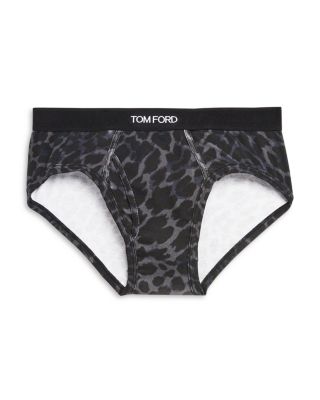 Tom Ford Ink Reflected Leopard Print Briefs | Bloomingdale's