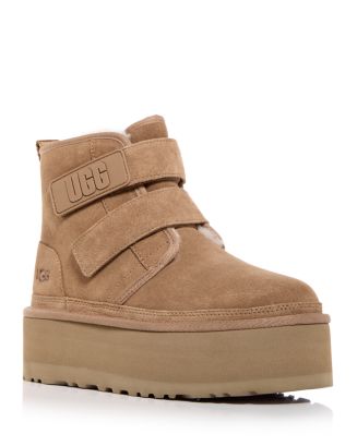 UGG® Women's Neumel Strap Platform Booties | Bloomingdale's