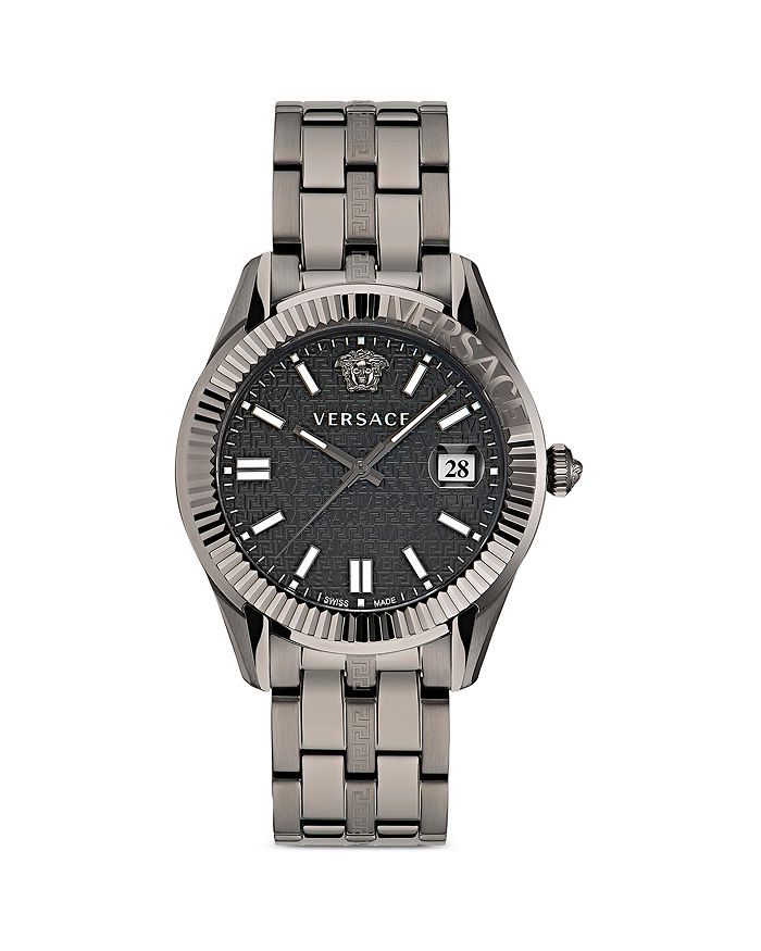 Versace Greca Time Watch, 41mm | Bloomingdale's