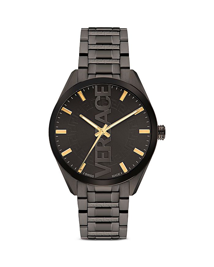 Versace V-Vertical Watch, 42mm | Bloomingdale's