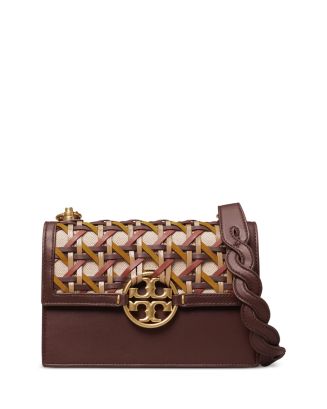 Tory Burch Small Miller Basketweave Shoulder Bag | Bloomingdale's