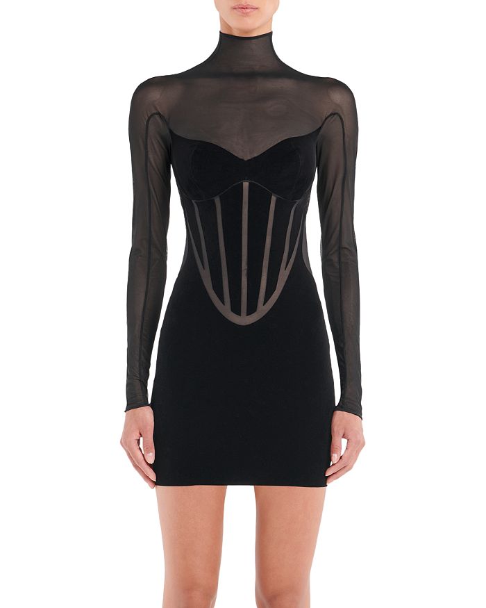 Wolford Wolford Flocked Shaping Dress | Bloomingdale's