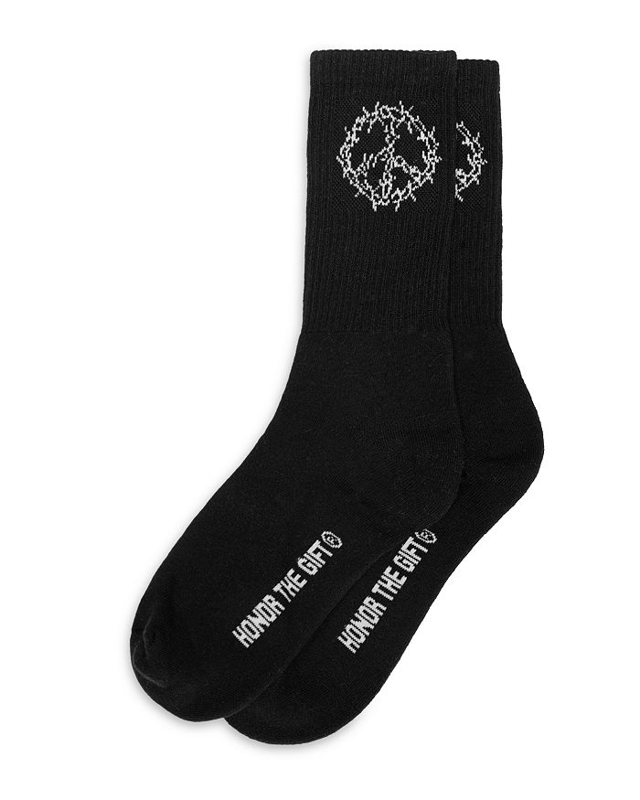 Honor the Gift Iron Peace Crew Socks | Bloomingdale's