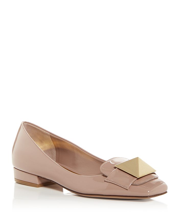 Valentino Garavani Women's Square Toe Flats | Bloomingdale's