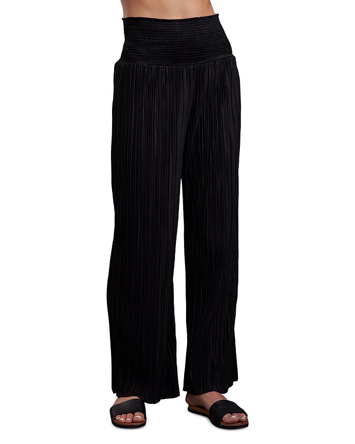 Sundays Kit Plissé Smocked Waist Pants | Bloomingdale's