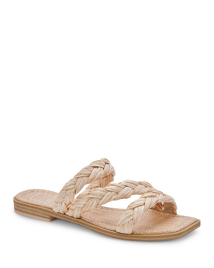 Dolce Vita Women's Iman Braided Strap Slide Sandals | Bloomingdale's
