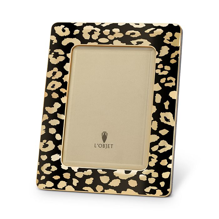 L'Objet Leopard Frame 8" x 10" | Bloomingdale's