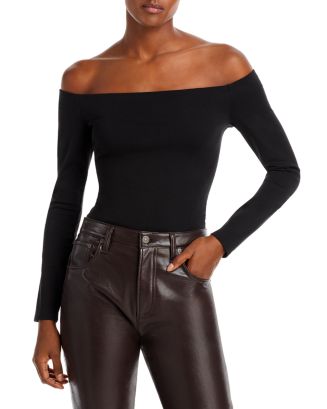 Anine Bing Vea Off The Shoulder Top | Bloomingdale's
