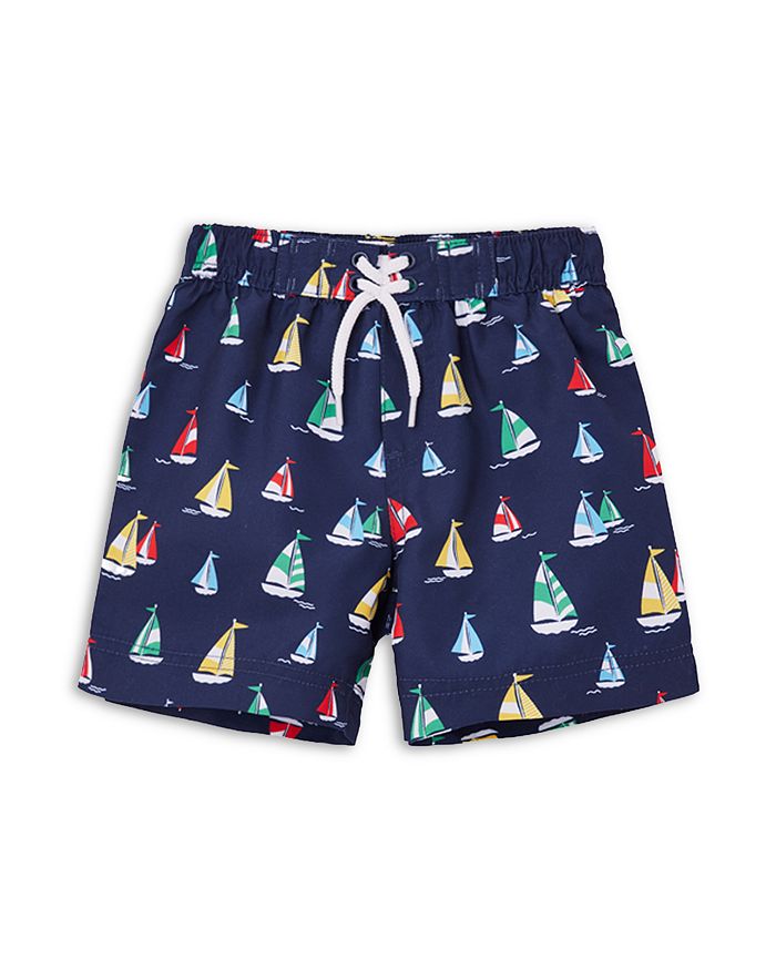 Little Me Boys' Boat Print Swim Trunks - Baby | Bloomingdale's