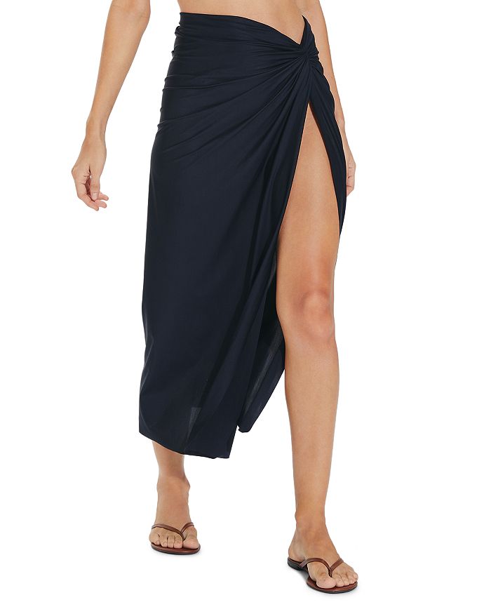 ViX Karen Twist Slit Cover Up Skirt | Bloomingdale's