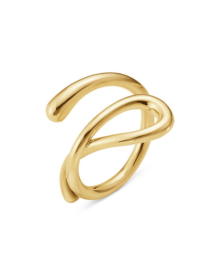 Georg Jensen 18K Yellow Gold Mercy Swirl Ring | Bloomingdale's