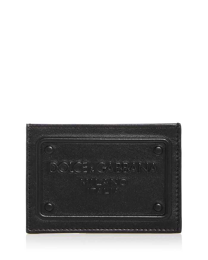Dolce & Gabbana Leather Card Case | Bloomingdale's