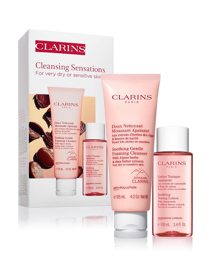 Clarins Soothing Cleansing Duo ($43 value) | Bloomingdale's