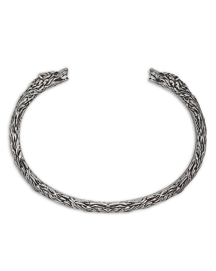 John Varvatos Wolf Sterling Silver Cuff Bracelet | Bloomingdale's
