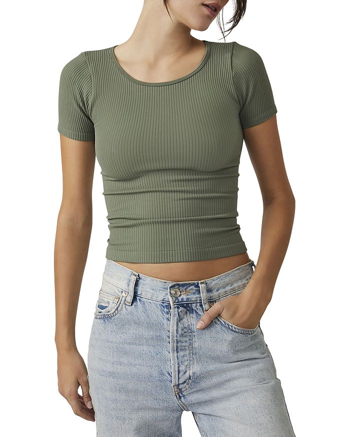 Free People XYZ Baby Tee | Bloomingdale's