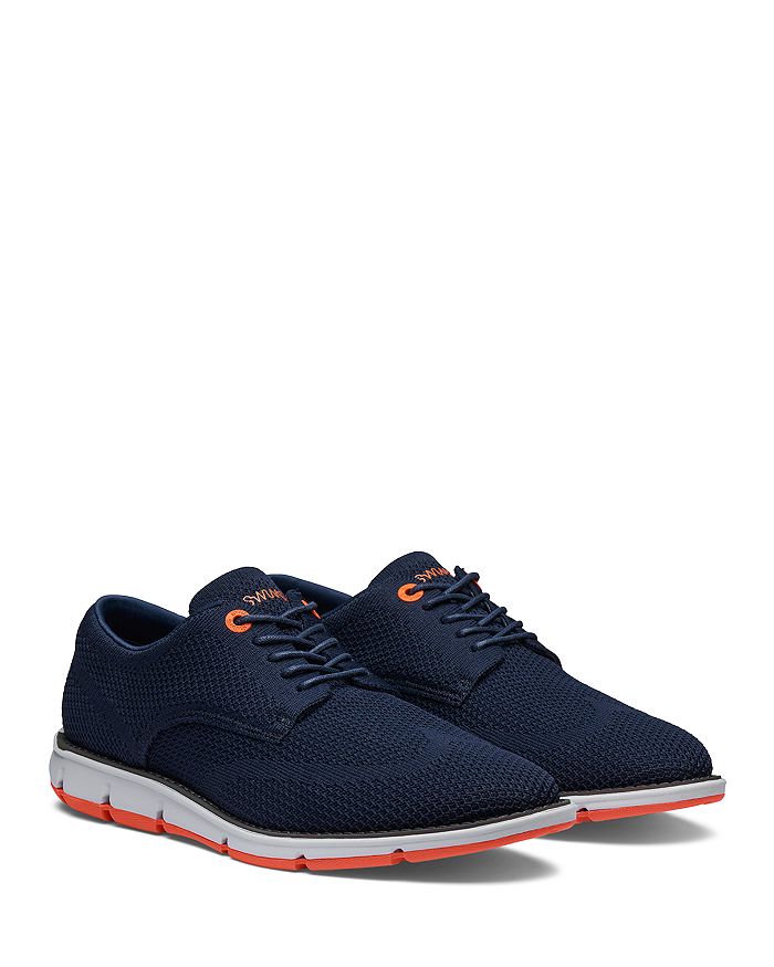 Swims Men's Olsen Knit Lace Up Oxford Sneakers | Bloomingdale's