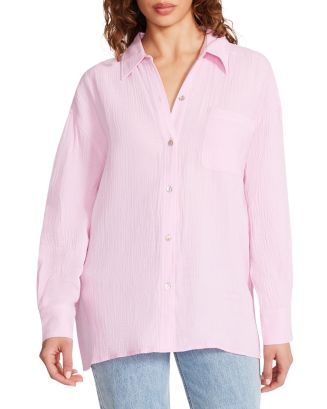 STEVE MADDEN Blanca Button Up Shirt | Bloomingdale's Women