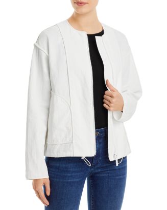 Lafayette 148 New York Inside Out Seam Bomber Jacket | Bloomingdale's