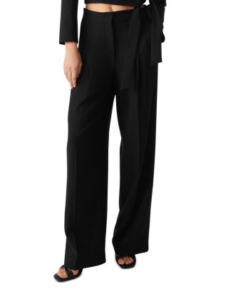 ba&sh Edwin Pleated Flare Pants | Bloomingdale's