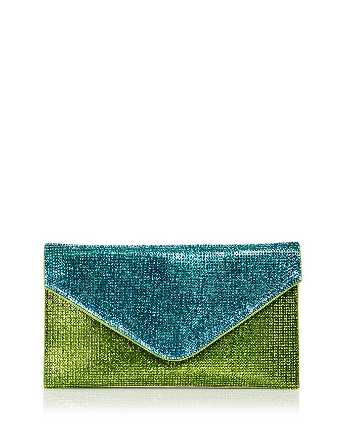 AQUA Colorblock Beaded Envelope Clutch - 100% Exclusive | Bloomingdale's