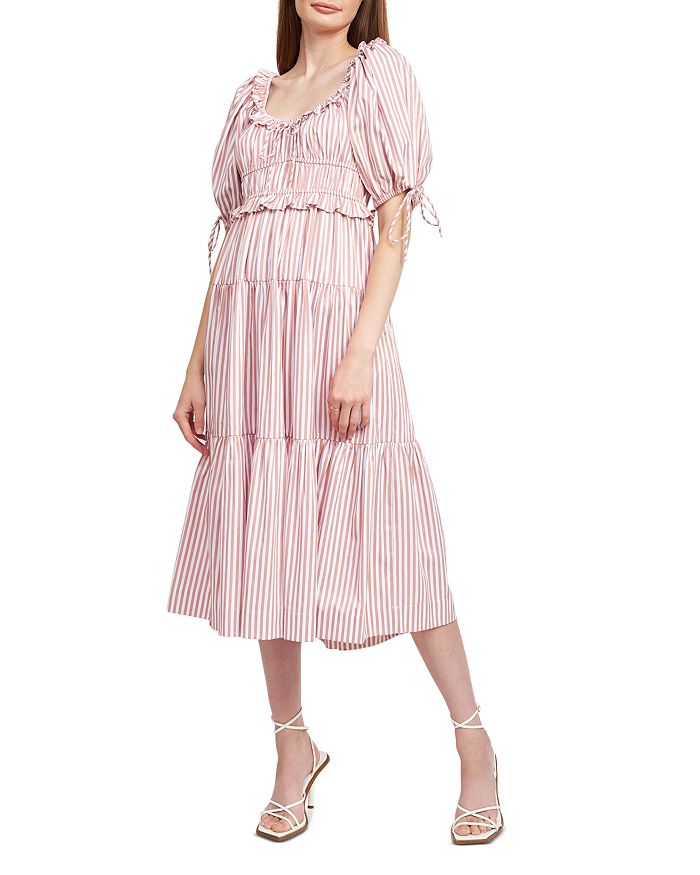 En Saison Tiered Midi Dress | Bloomingdale's