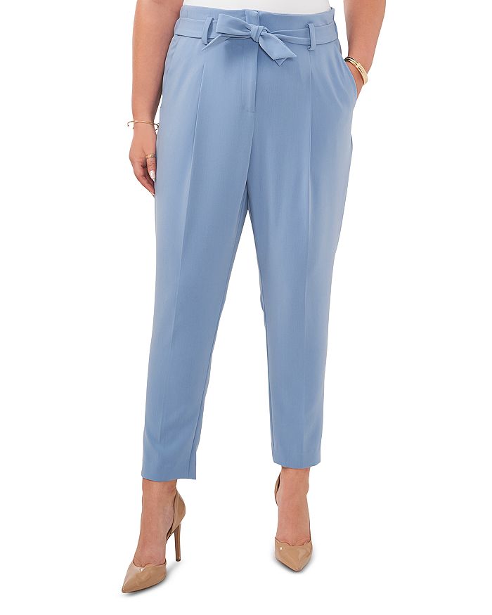 VINCE CAMUTO Plus Belted Pants | Bloomingdale's