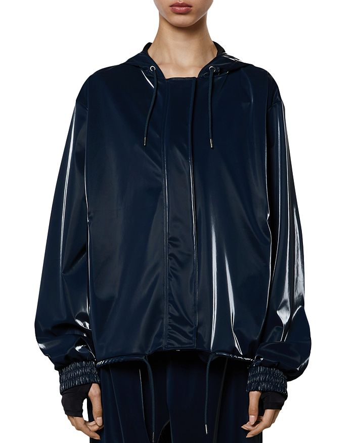 Rains Hooded Drawstring Rain Jacket | Bloomingdale's