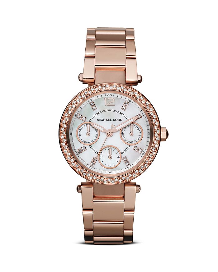 Michael Kors Mini Parker Watch, 33mm | Bloomingdale's