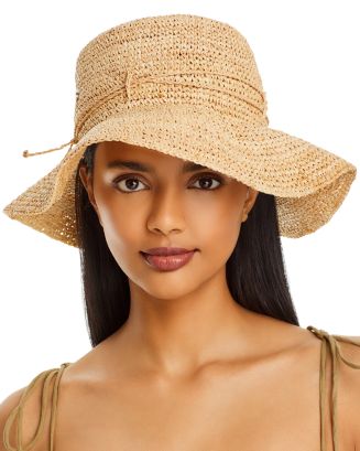 Echo Raffia Packable Bucket Hat | Bloomingdale's