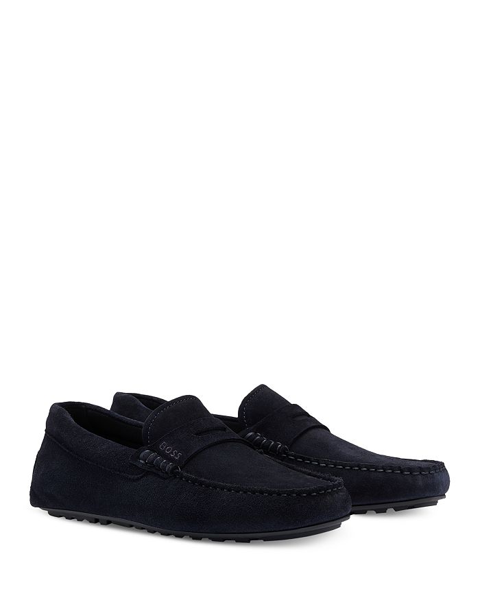 BOSS Men's Noel Slip On Penny Drivers | Bloomingdale's