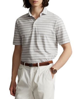 Polo Ralph Lauren Classic Fit Striped Jersey Polo Shirt | Bloomingdale's