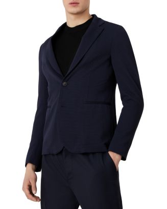 Emporio Armani Textured Jacket | Bloomingdale's