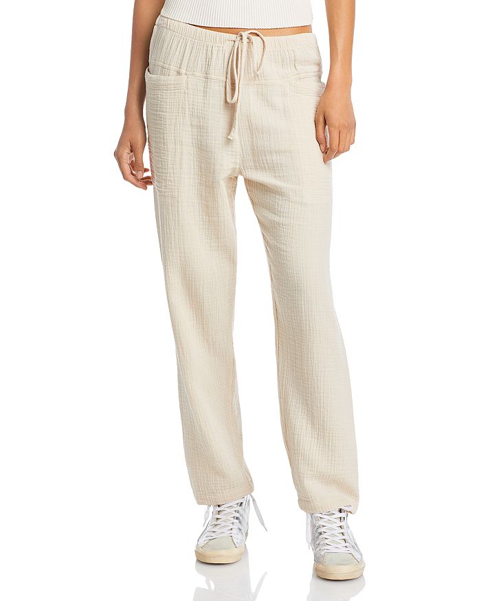 Rails Darby Drawstring Gauze Ankle Pants | Bloomingdale's