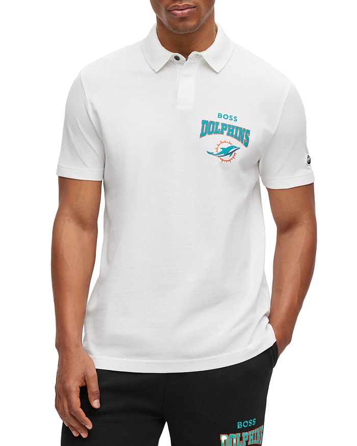 BOSS BOSS NFL Dolphins Short Sleeve Polo | Bloomingdale's
