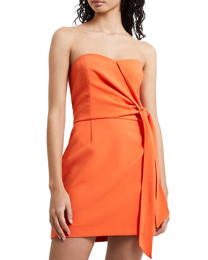 FRENCH CONNECTION Whisper Strapless Mini Dress | Bloomingdale's