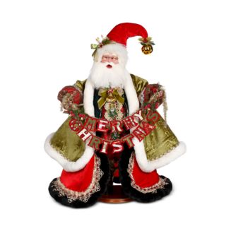 Mark Roberts Merry Christmas Santa Figure | Bloomingdale's