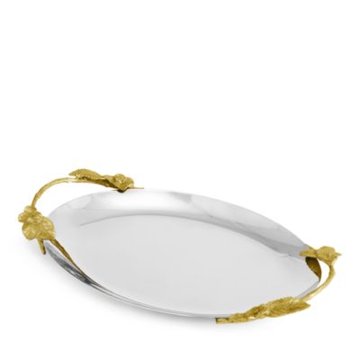 Michael Aram Hydrangea Small Oval Tray | Bloomingdale's