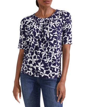 HOBBS LONDON Jacqueline Print Top | Bloomingdale's Women