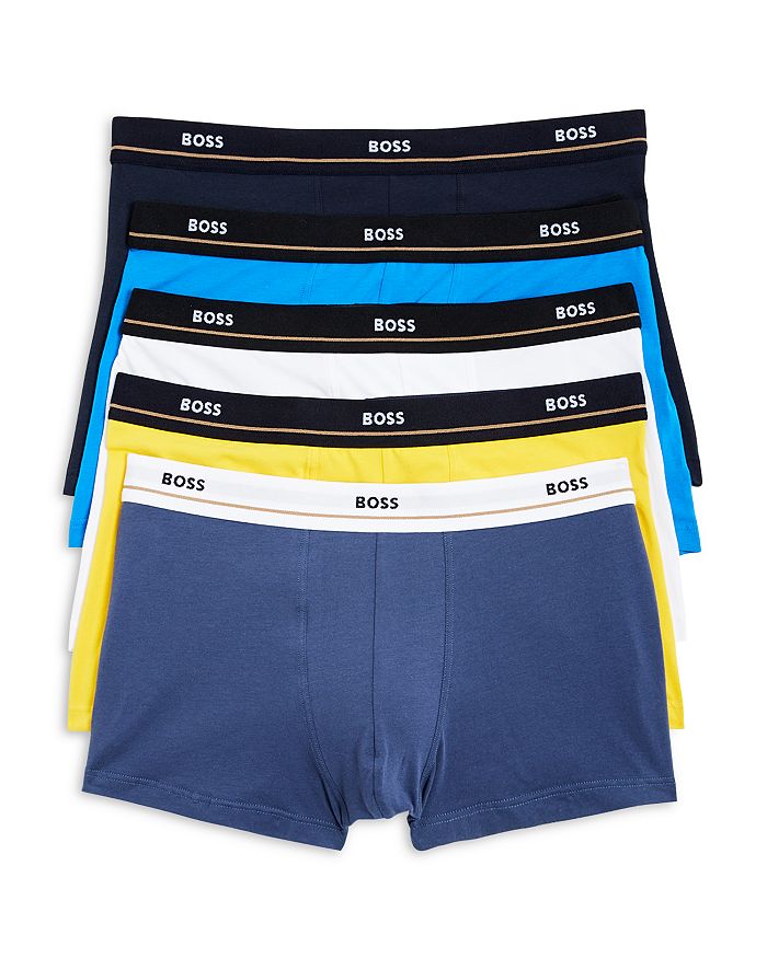 BOSS Essential Cotton Blend Trunks, Pack of 5 | Bloomingdale's