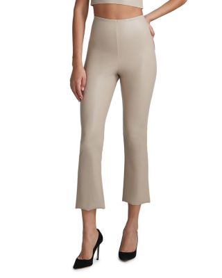 Click here for Commando Faux Leather Cropped Flare Leggings prices