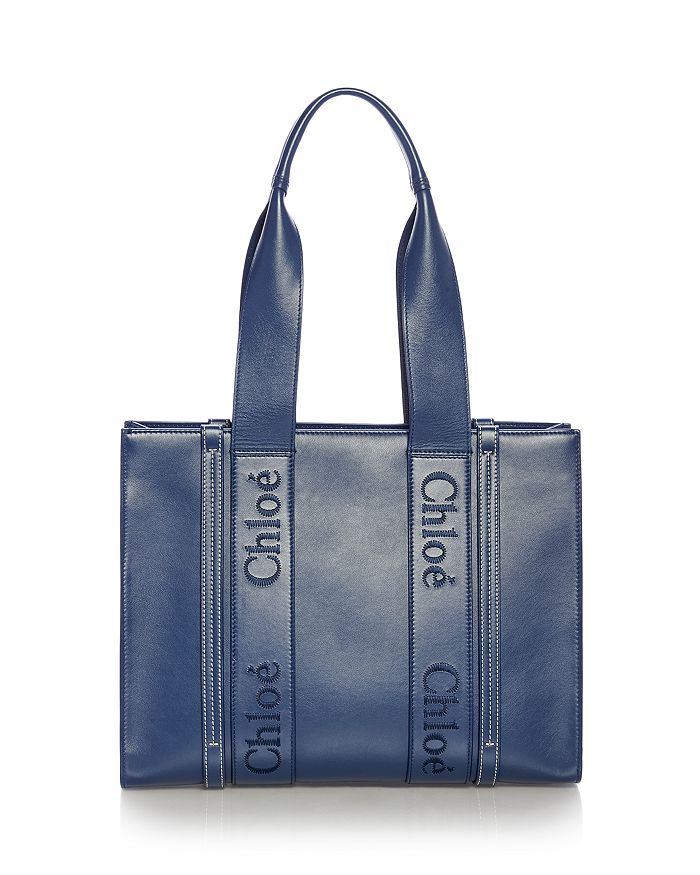 Chloé Woody Leather Medium Tote | Bloomingdale's